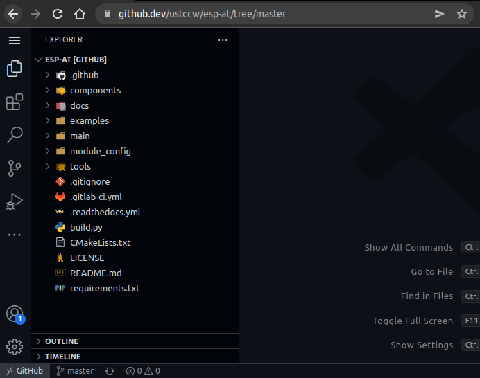 Compile ESP-AT Project on the GitHub Webpage - ESP32 - — ESP-AT User Guide release-v3.2.0.0 ...