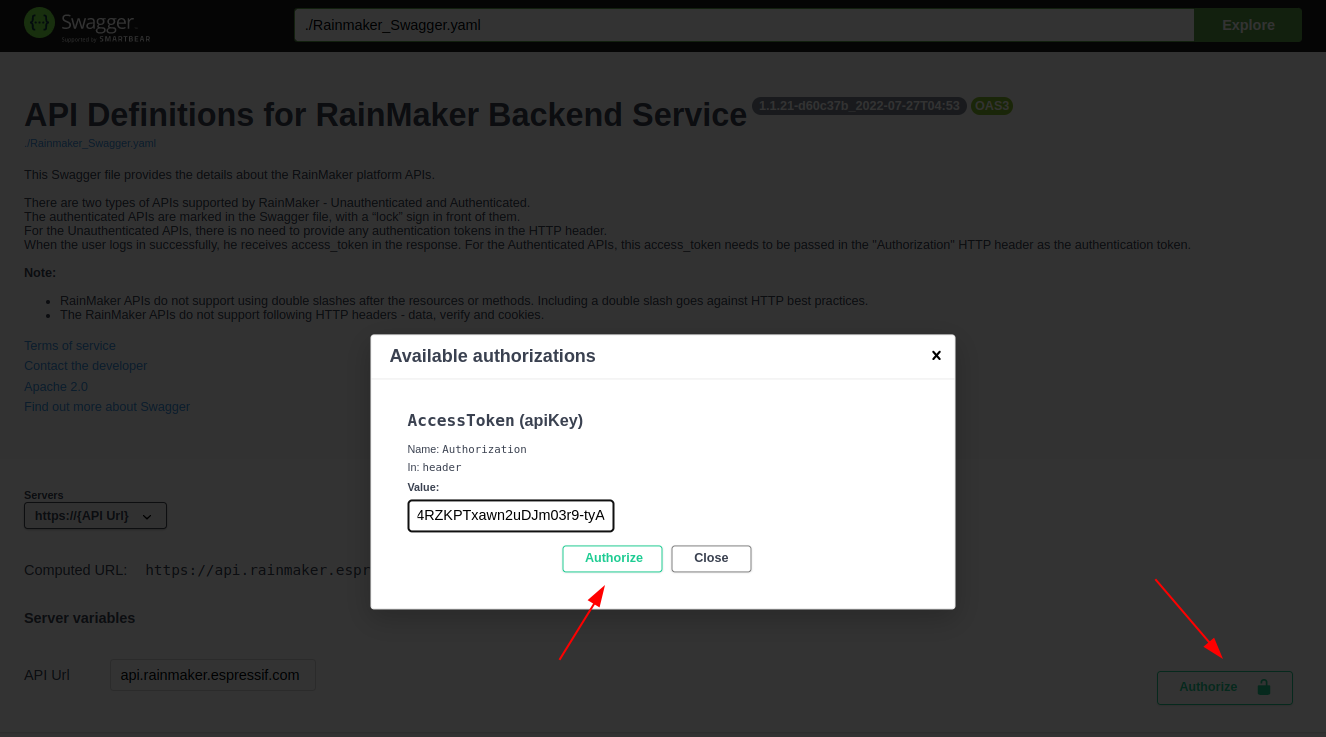 RainMaker AT Examples - ESP32-C3 - — ESP-AT User Guide release-v4.0.0.0 documentation