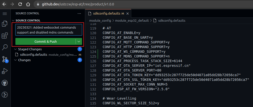 网页编译 Esp At 工程 Esp32 C6 — Esp At 用户指南 Release V4100 文档