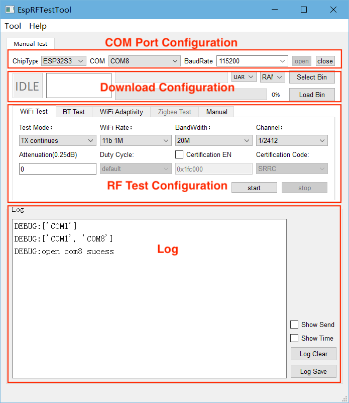 Esprftesttool Toolkit Esp32 S2 — Esp Test Tools Latest Documentation