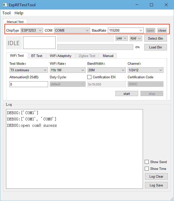 Esprftesttool Toolkit Esp32 S3 — Esp Test Tools Latest Documentation 