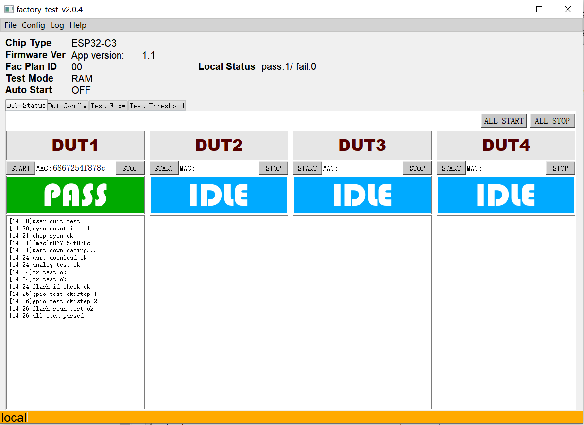 Espressif Production Testing Guide Esp32 S3 — Esp Test Tools Latest Documentation