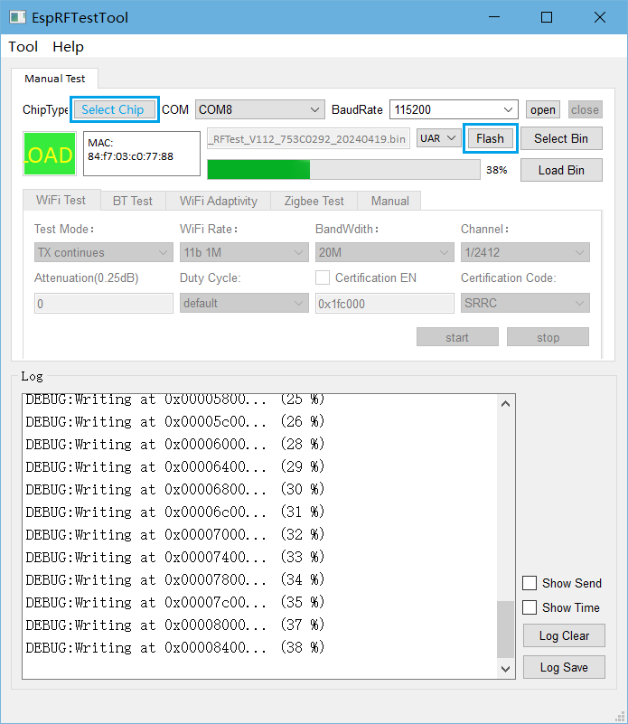 Wi Fi Non Signaling Test Esp32 S3 — Esp Test Tools Latest Documentation