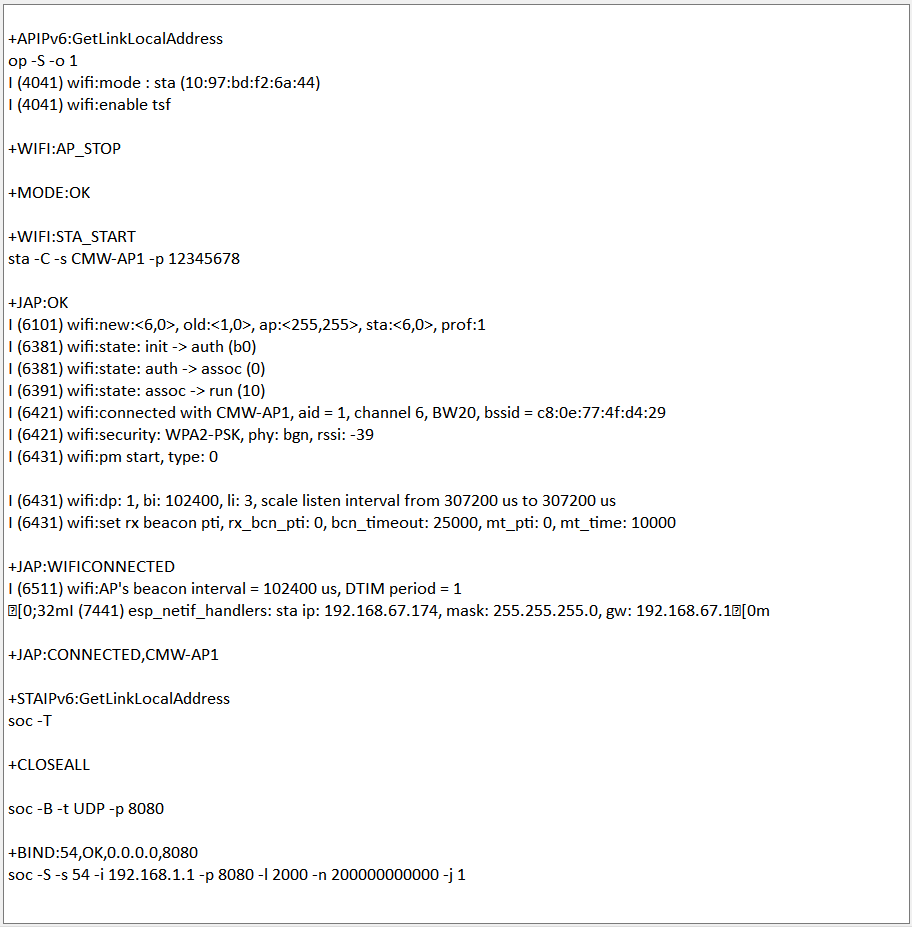 Wi-Fi Adaptivity Test - ESP8266 - — ESP Test Tools latest documentation