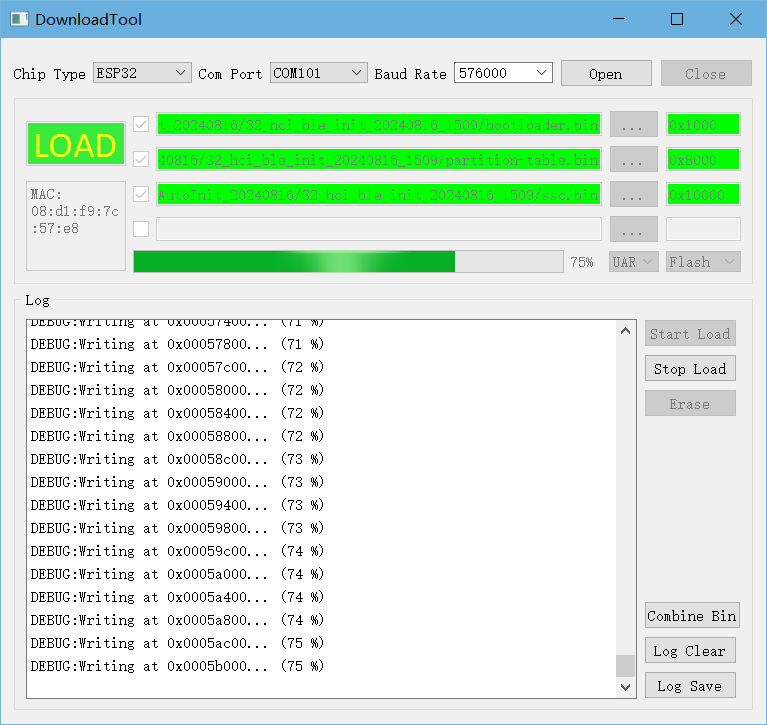 低功耗蓝牙 DTM 测试 - ESP32 - — ESP 测试工具 latest 文档