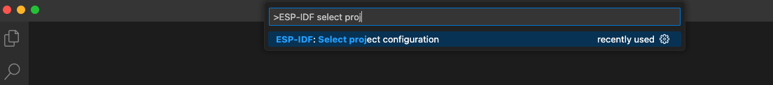 Project Configuration Editor - - — ESP-IDF Extension for VSCode release-v2.0 documentation